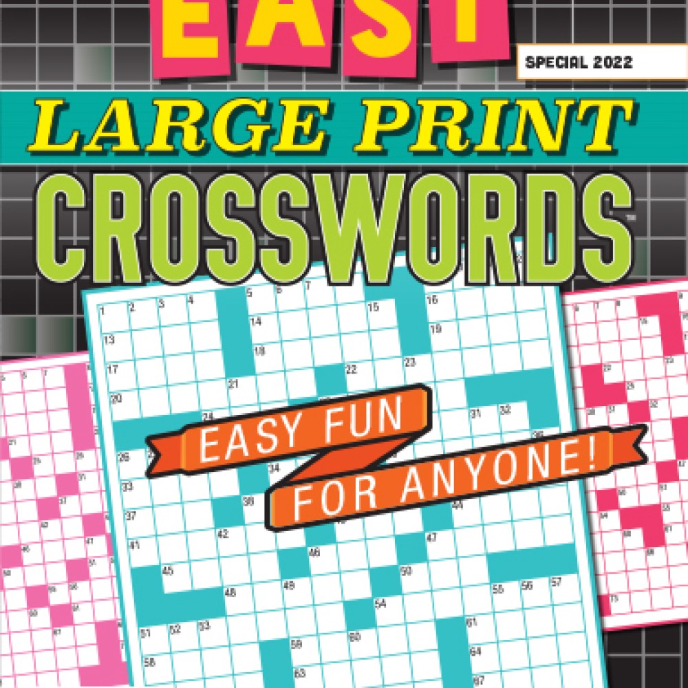 Superb Easy Large Print Crosswords Magazine Subscriber Services
