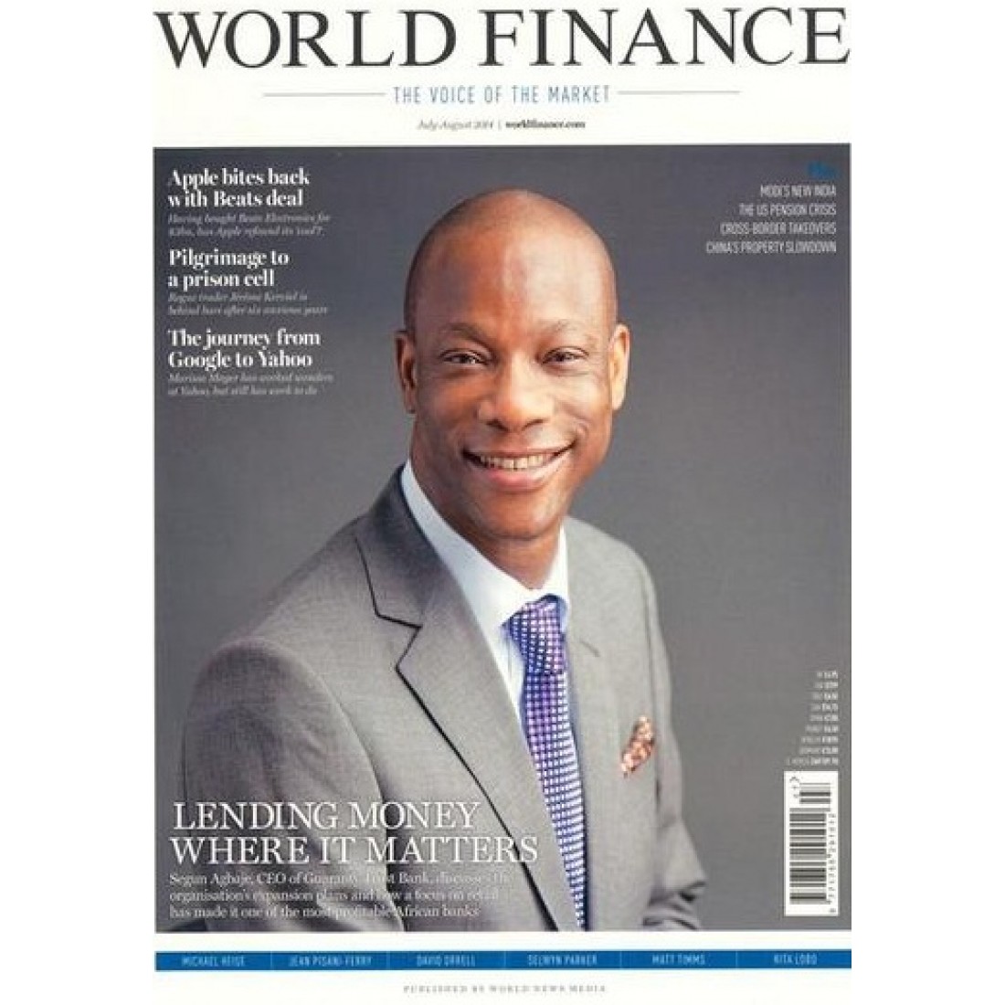 World Finance Magazine Subscriber Services