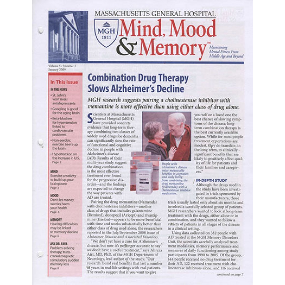 Mind Mood & Memory Magazine Subscriber Services