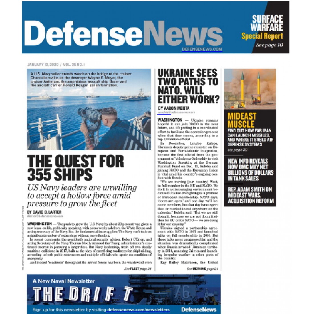 Defense News Magazine Subscriber Services