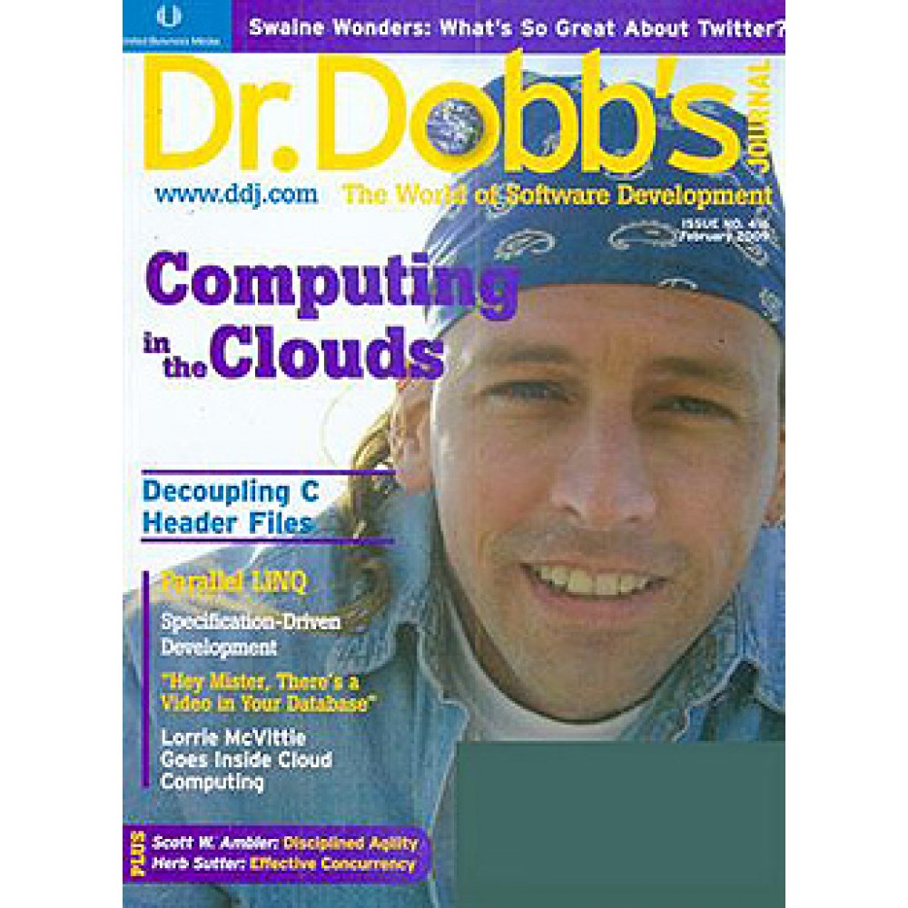 Dr Dobbs Journal Magazine Subscriber Services