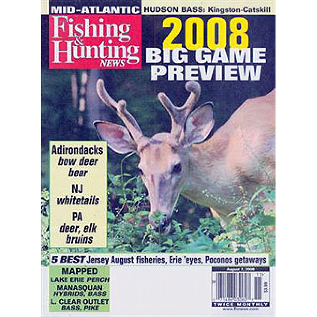 Fishing & Hunting News Magazine Subscriber Services