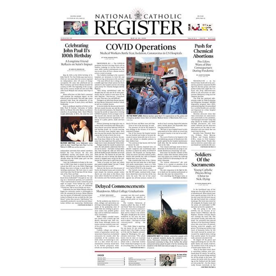 National Catholic Register Magazine Subscriber Services